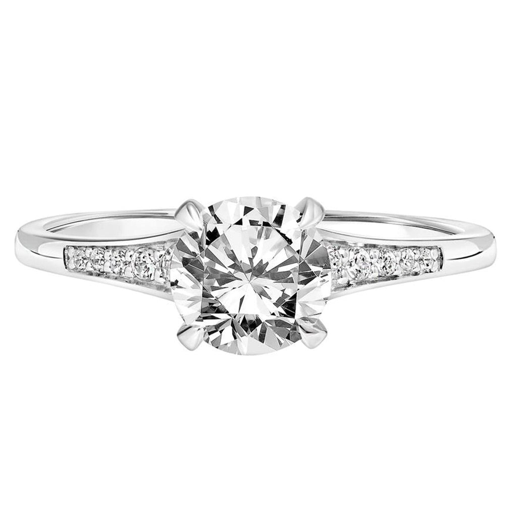 Graduated Diamond Accent Engagement Ring | Skeie's Jewelers